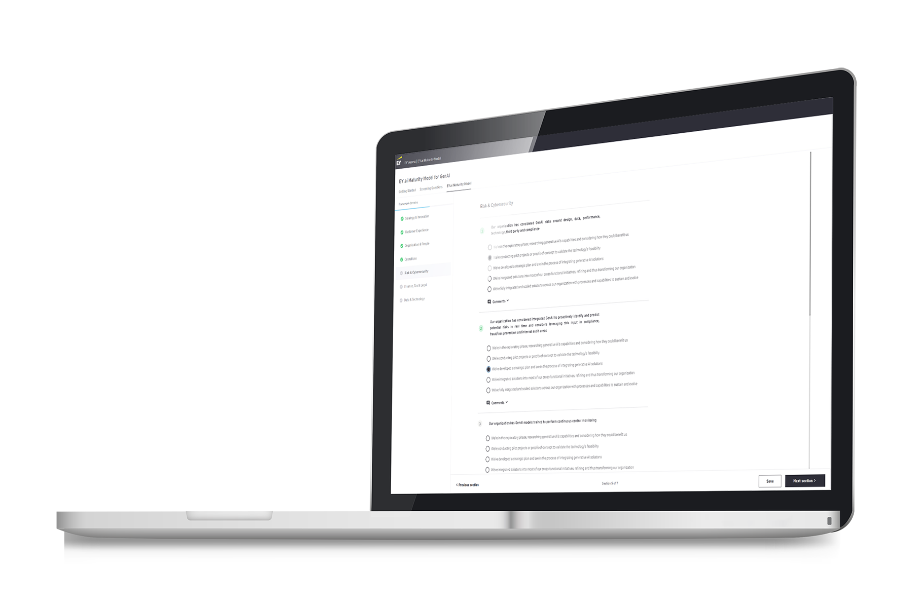 EY Assess: Maturity Assessment Tool for Digital, Cybersecurity, Risk ...