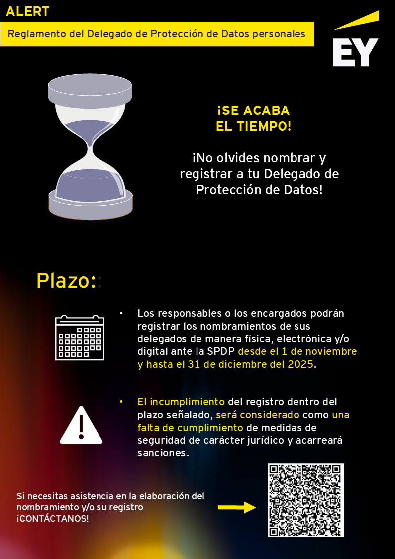 Recordatorio: Registro del Delegado de Protección de Datos | EY Ecuador