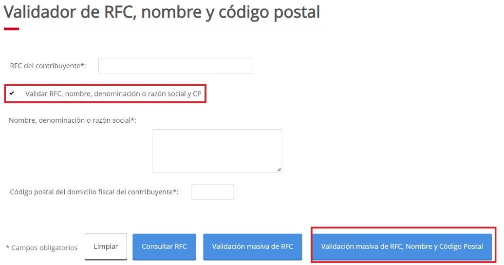 CFDI 4.0 Validador de RFC | EY México