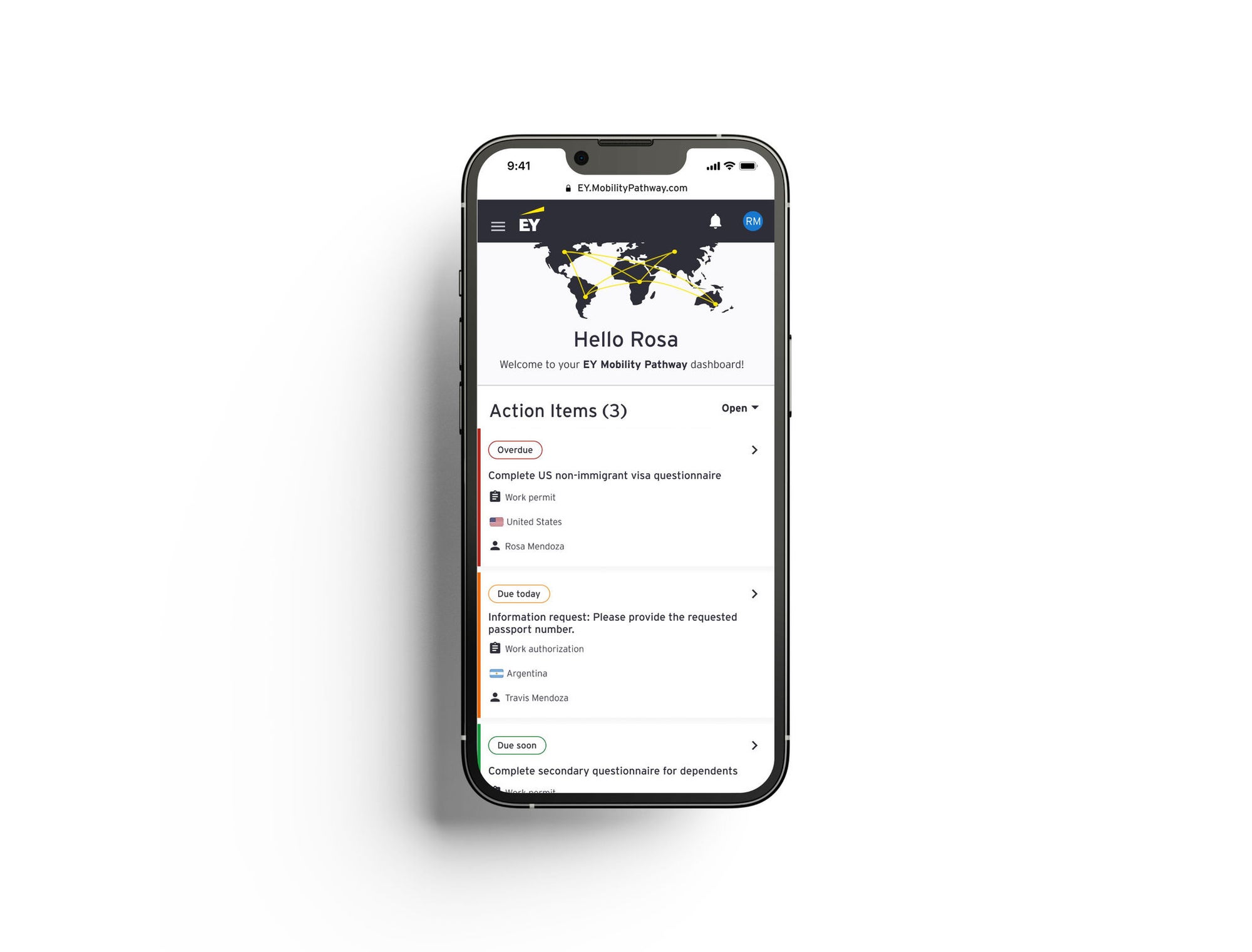 EY Mobility Pathway: global workforce management tool | EY - UK