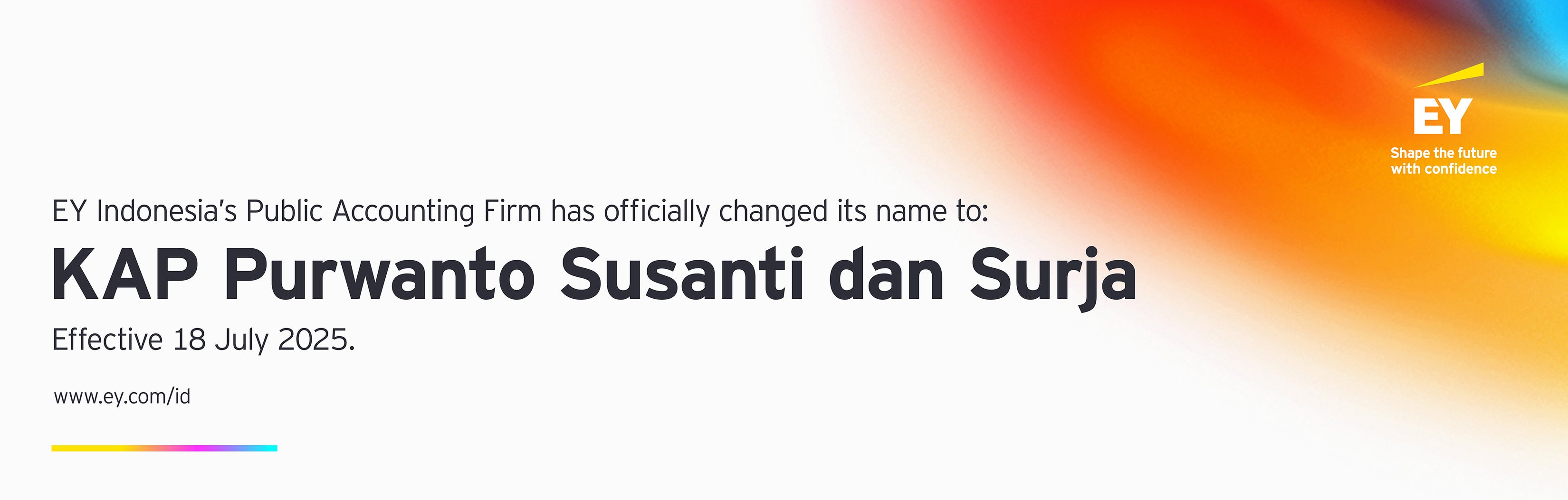 EY Indonesia Announces Name Change of Its Public Accounting Firm (KAP ...