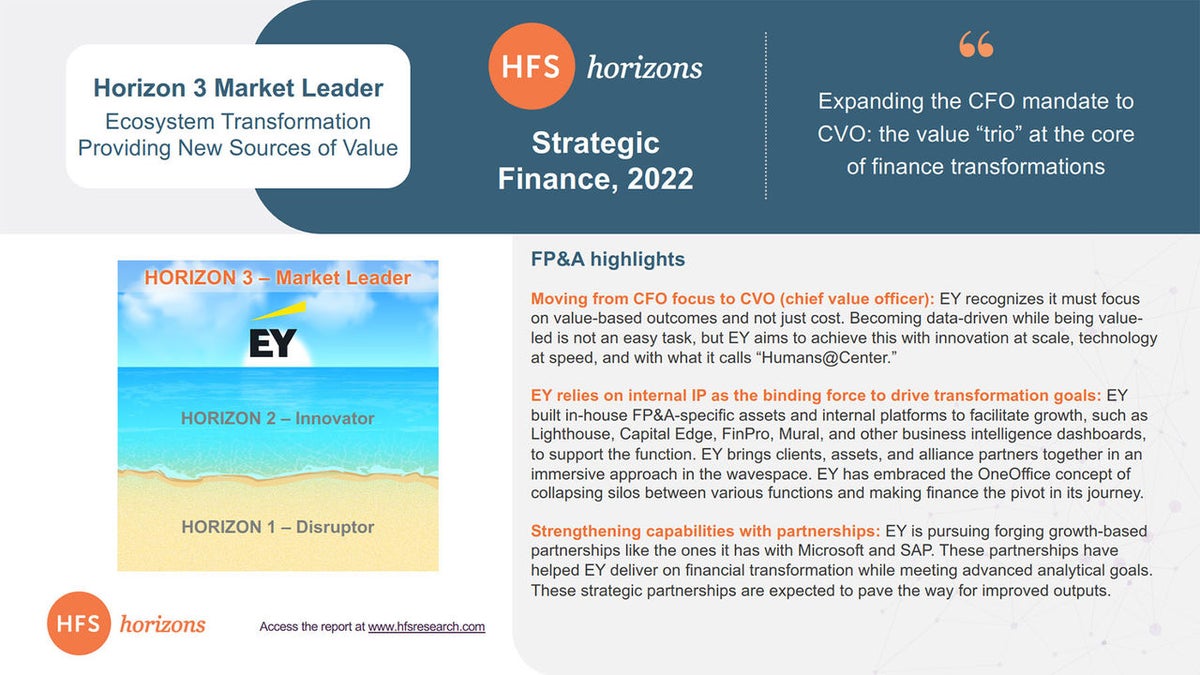 EY ranked Horizon 3 in HFS Horizons Healthcare payer services providers ...