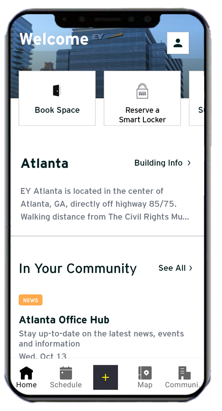 Case study: How smart storage lockers support hybrid workers | EY - US