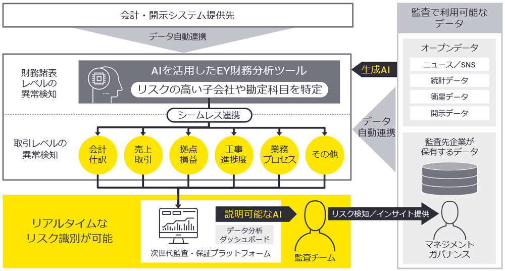 継続的監査手法 EYリアルタイムコネクト | EY Japan