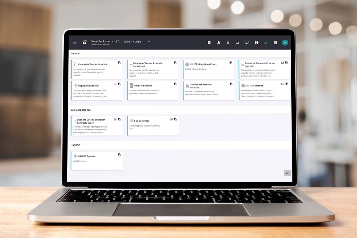 EY.ai for tax, built with IBM watsonx®: a generative AI agent | EY - US