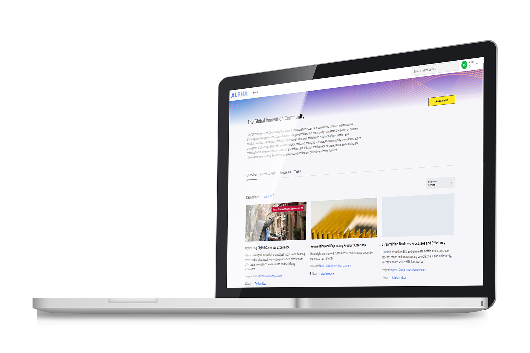 EY CogniStreamer: build and accelerate innovation programs | EY - Global