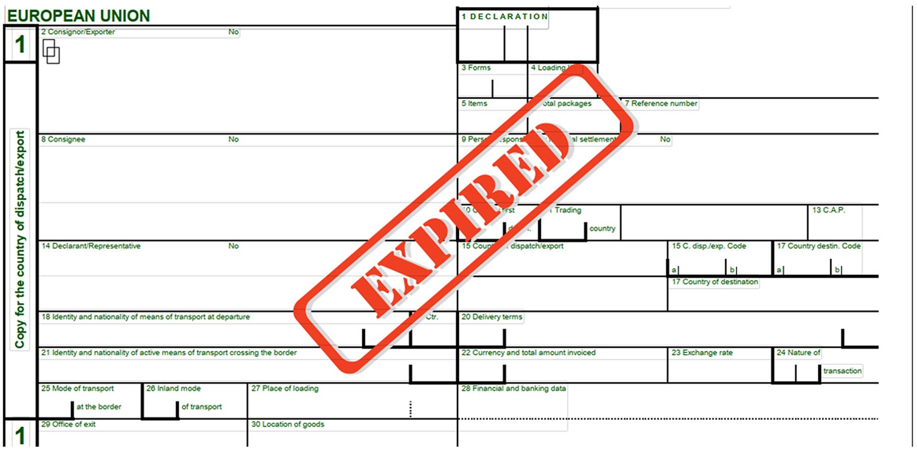 Digitalizing customs processes: Abolishment of SAD for imports/exports ...