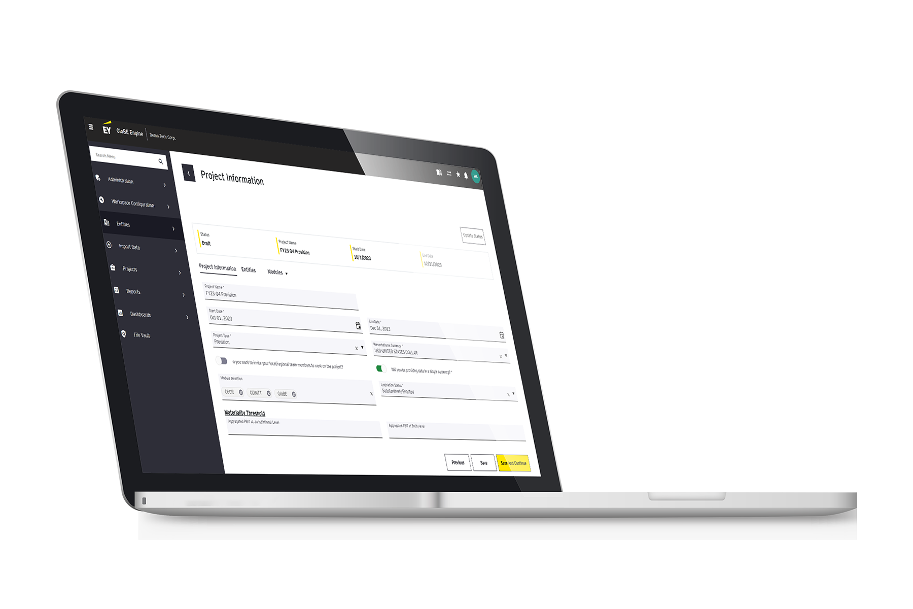 EY GloBE Engine: Global Minimum Tax Management Tool | EY - US