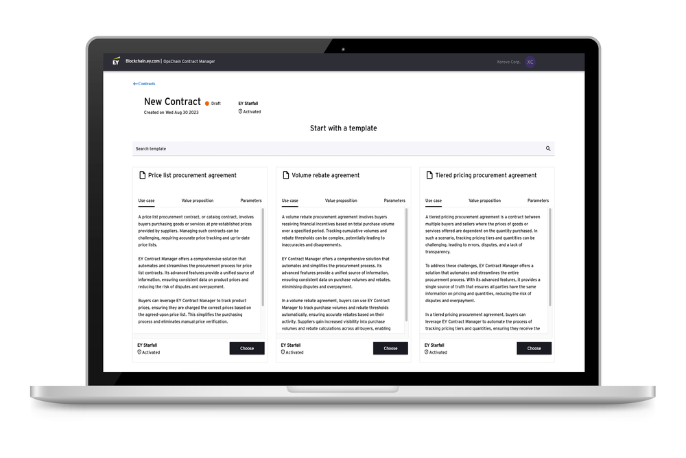 EY OpsChain Contract Manager | EY - Global