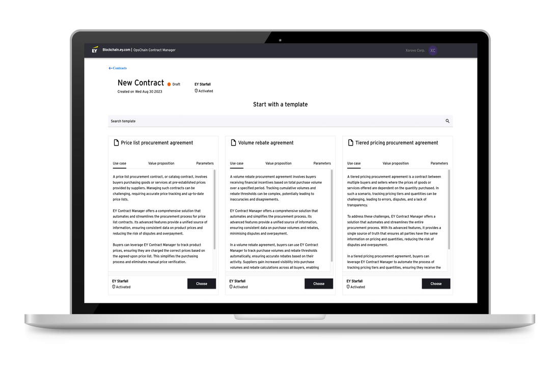 EY OpsChain Contract Manager | EY - MENA