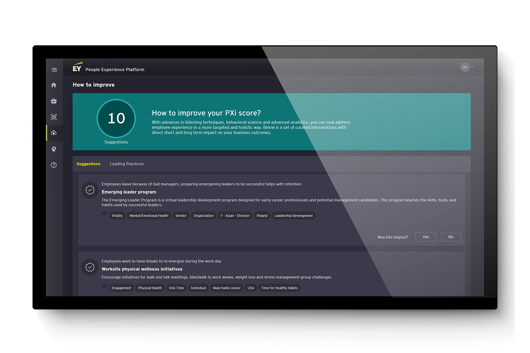 EY People Experience Platform: global workforce insights tool | EY - Global