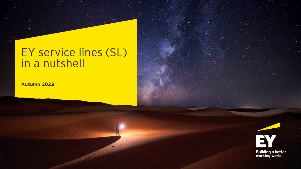 EY service lines (SL) in a nutshell | EY - Switzerland