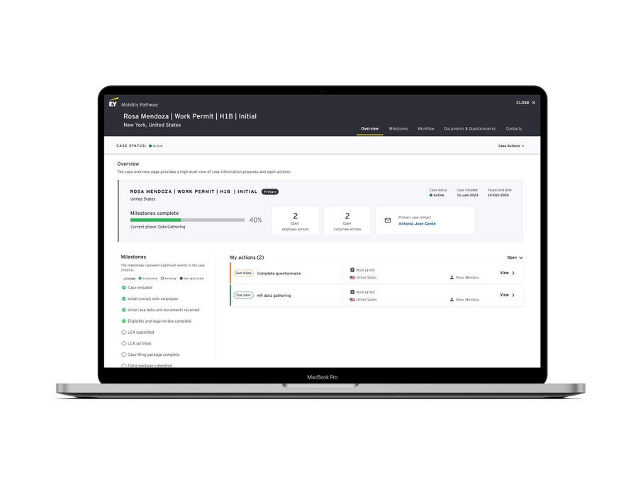EY Mobility Pathway: global workforce management tool | EY - Global