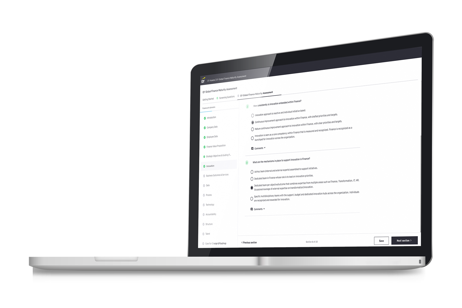 EY Finance Strategy Maturity Assessment tool | EY - Global