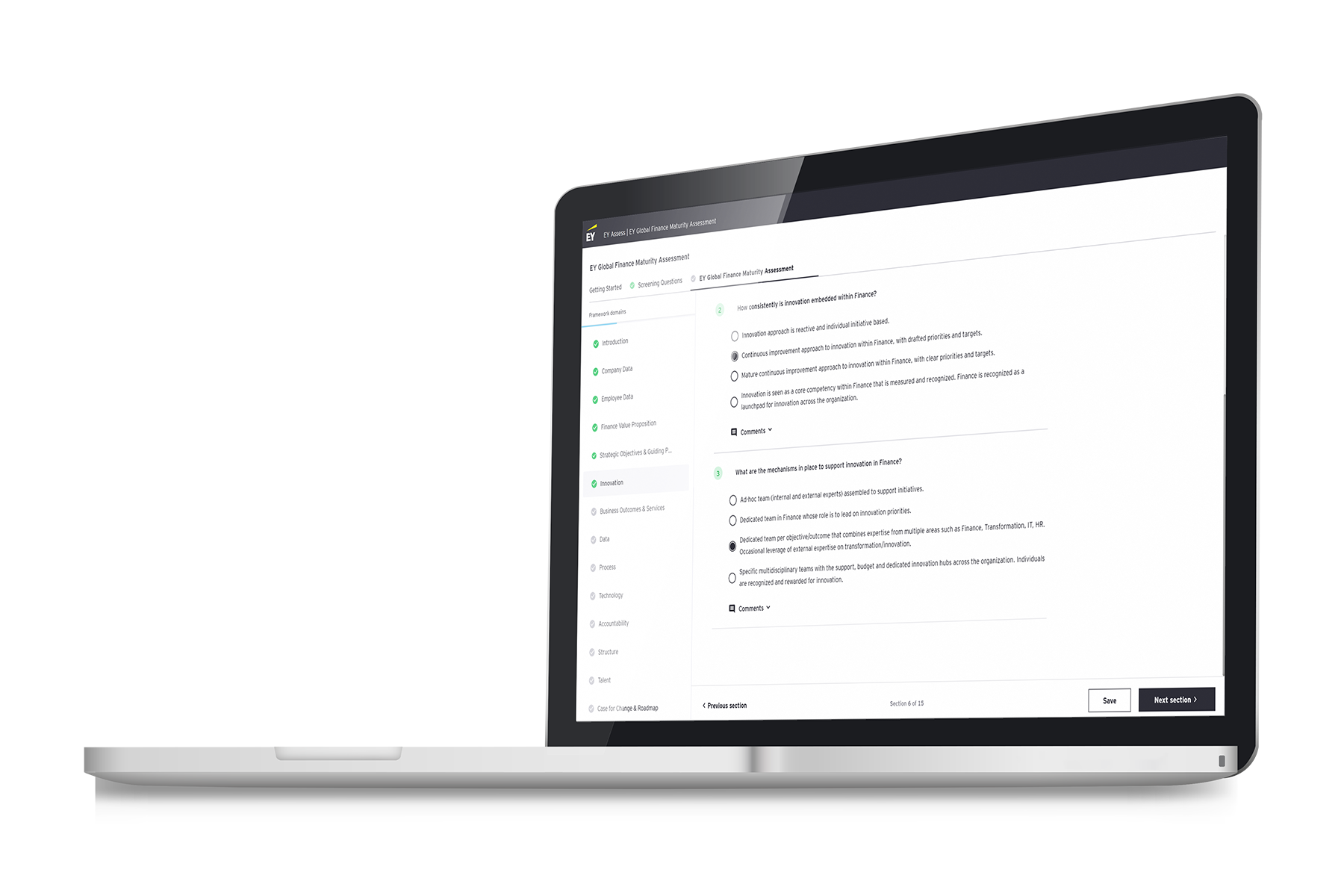EY Finance Strategy Maturity Assessment tool | EY - Global