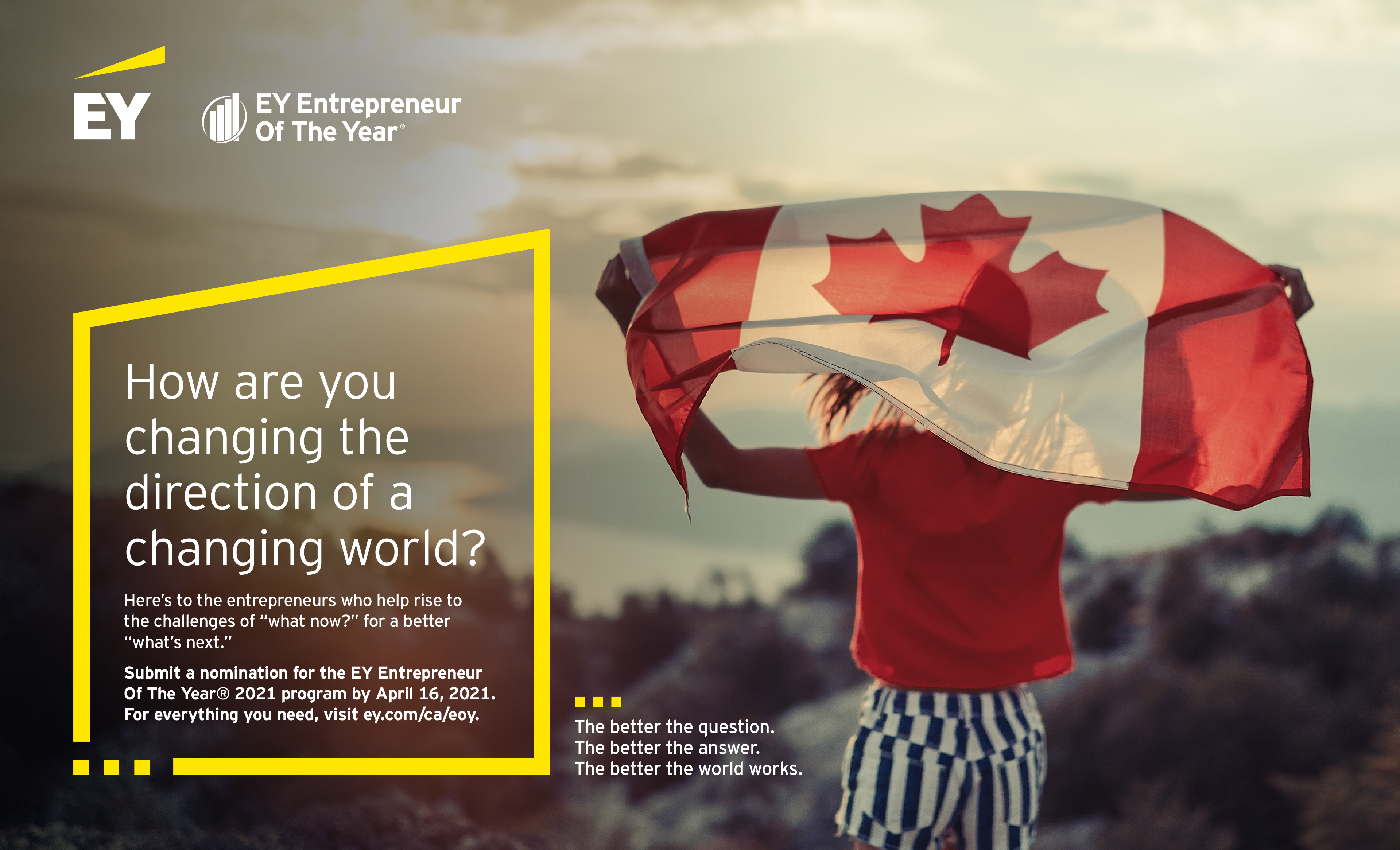 FAQs - EY Entrepreneur Of The Year Canada | EY - Canada