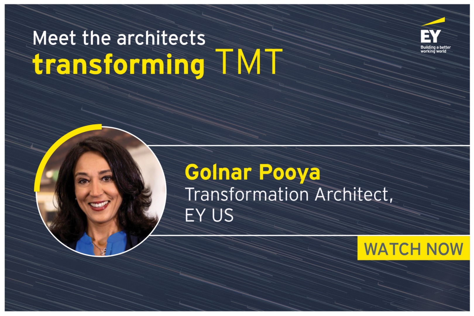 TMT Transformation Architect Series - Golnar Pooya | EY - Canada
