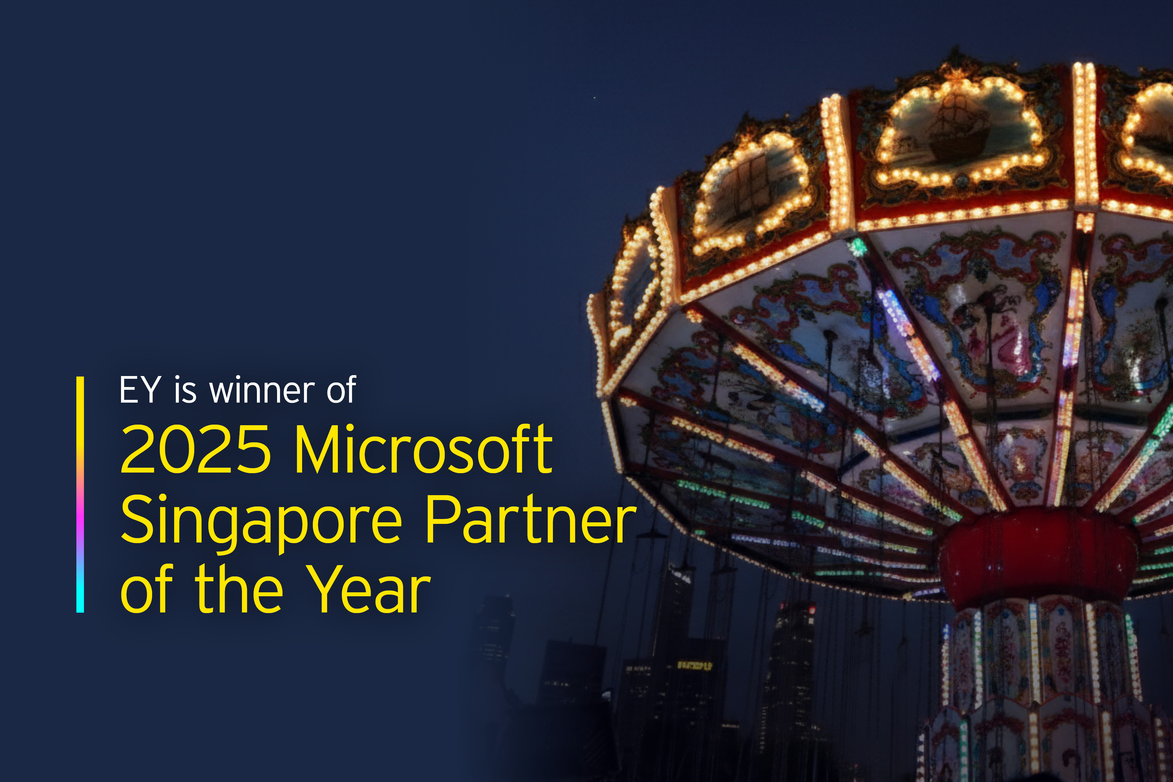 EY recognized as the winner of 2025 Microsoft Singapore Partner of the ...