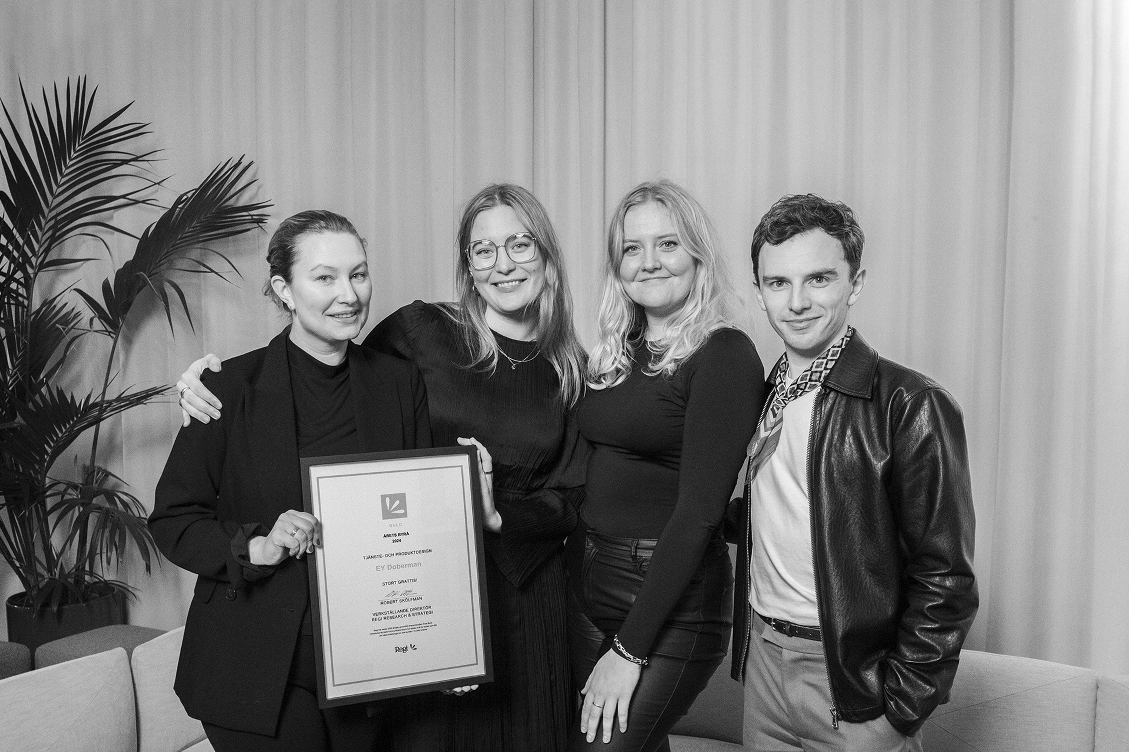 EY Doberman har fått utmärkelsen Årets Byrå | EY - Sverige